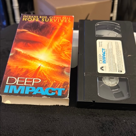 Other | Deep Impact Vhs Tape With Case | Poshmark